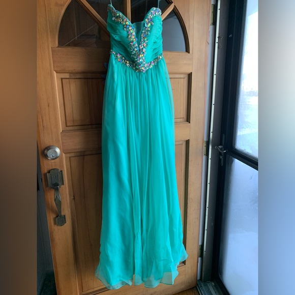 Dresses | Teal Prom Dress | Poshmark